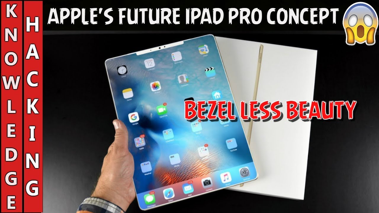 The Future is Here, Apple's 2018 IPAD PRO Concept😍 || Knowledge Hacking ...