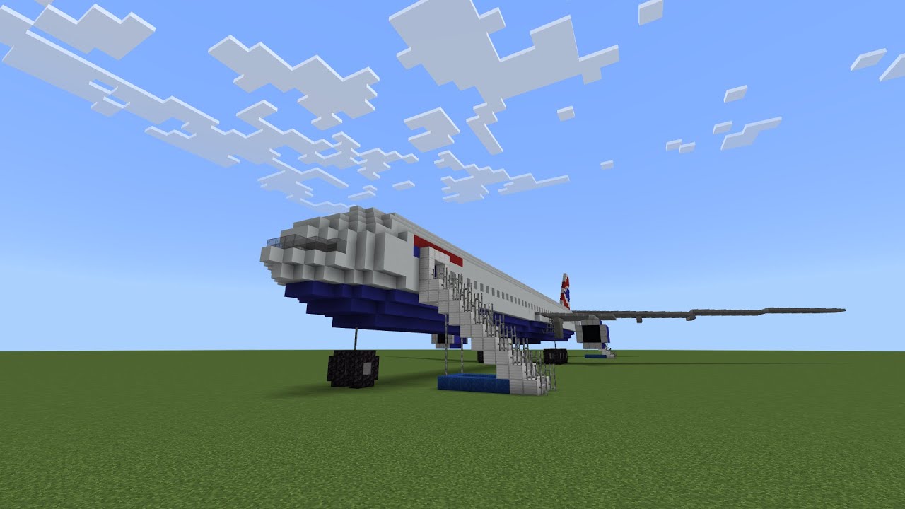 Minecraft Boeing 777 200ER - YouTube