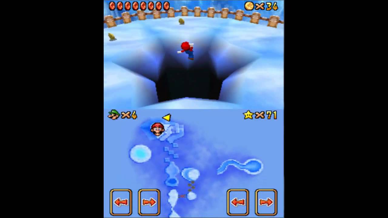 Let's Play Super Mario 64 DS Chief Chilly Challenge (Unlocking Wario ...