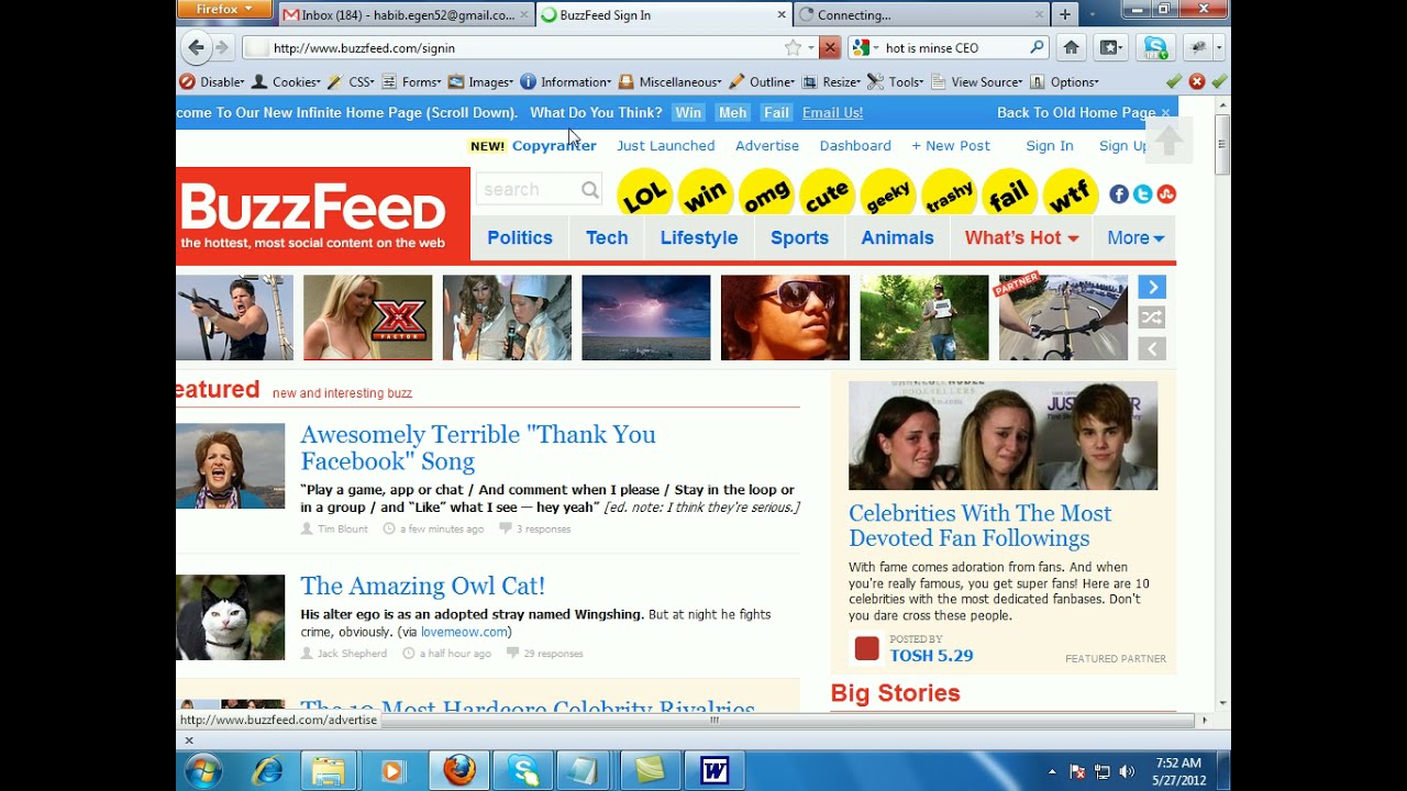 @~buzzfeed reg What is Buzzfeed ? - YouTube