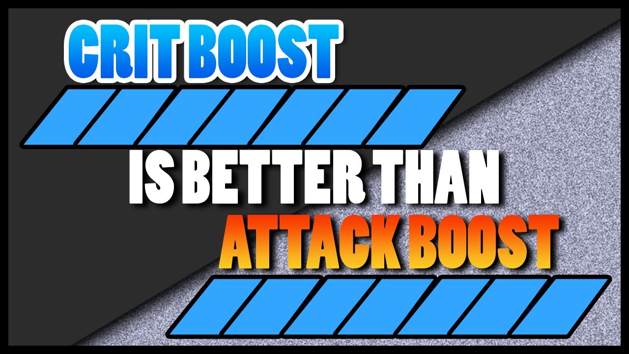 CRIT BOOST Is BETTER than ATTACK BOOST MH Rise META - YouTube