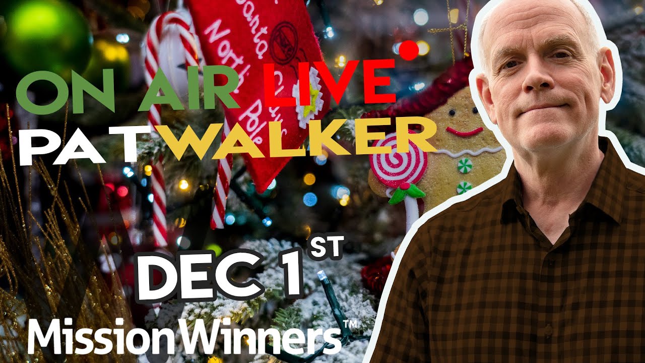 Pat Walker Live In the Morning! Dec 1st @ 10:30AM EST - YouTube