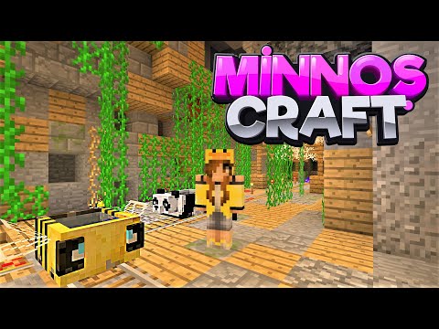 MİNNOŞ VAGONLAR - GİZLİ GEÇİT ve MINESHAFT - Minecraft Modlu Survival - MİNNOŞCRAFT #2