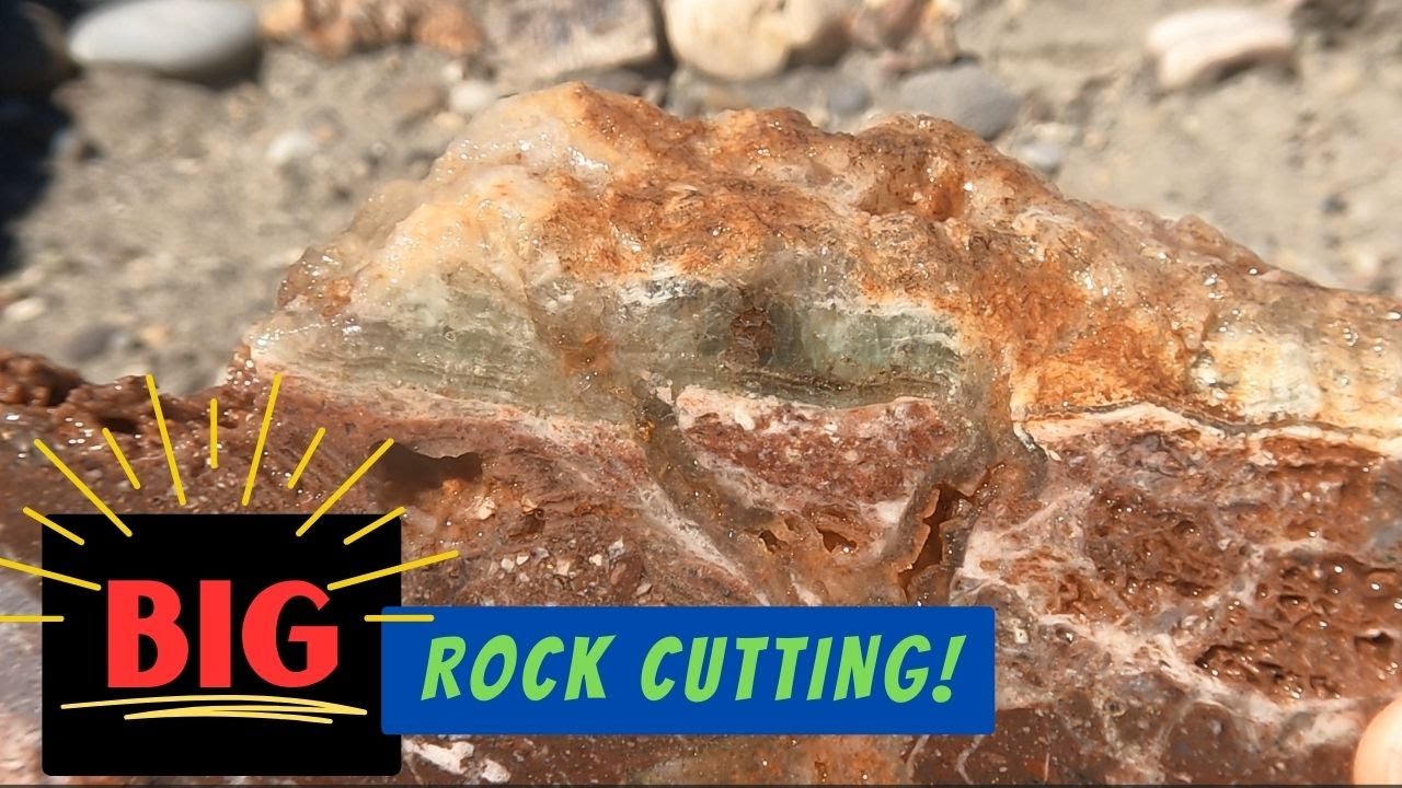 Finally Cutting Open Some of My Big Rocks! - YouTube