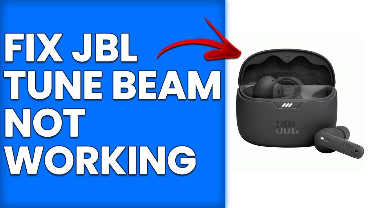 How To Fix JBL Tune Beam Not Working (How To Troubleshoot JBL Tune Beam That Won't Work) - YouTube