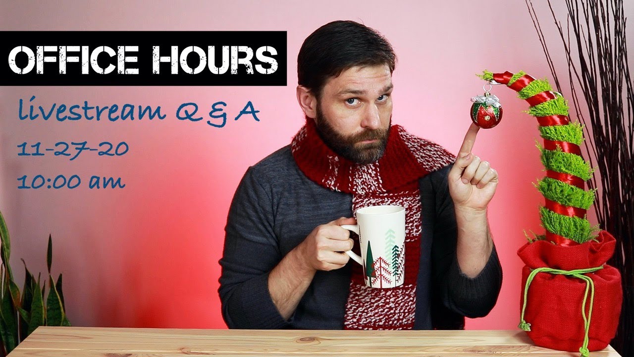 TCM Office Hours - Live Q&A (11/27/20) - YouTube