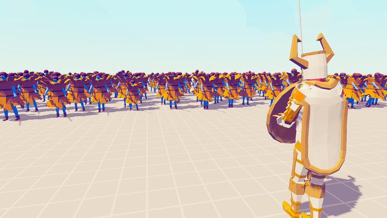 ULTRA WARRIOR VS 100X MELEE UNITS - TOTALLY ACCURATE BATTLE SIMULATOR ...