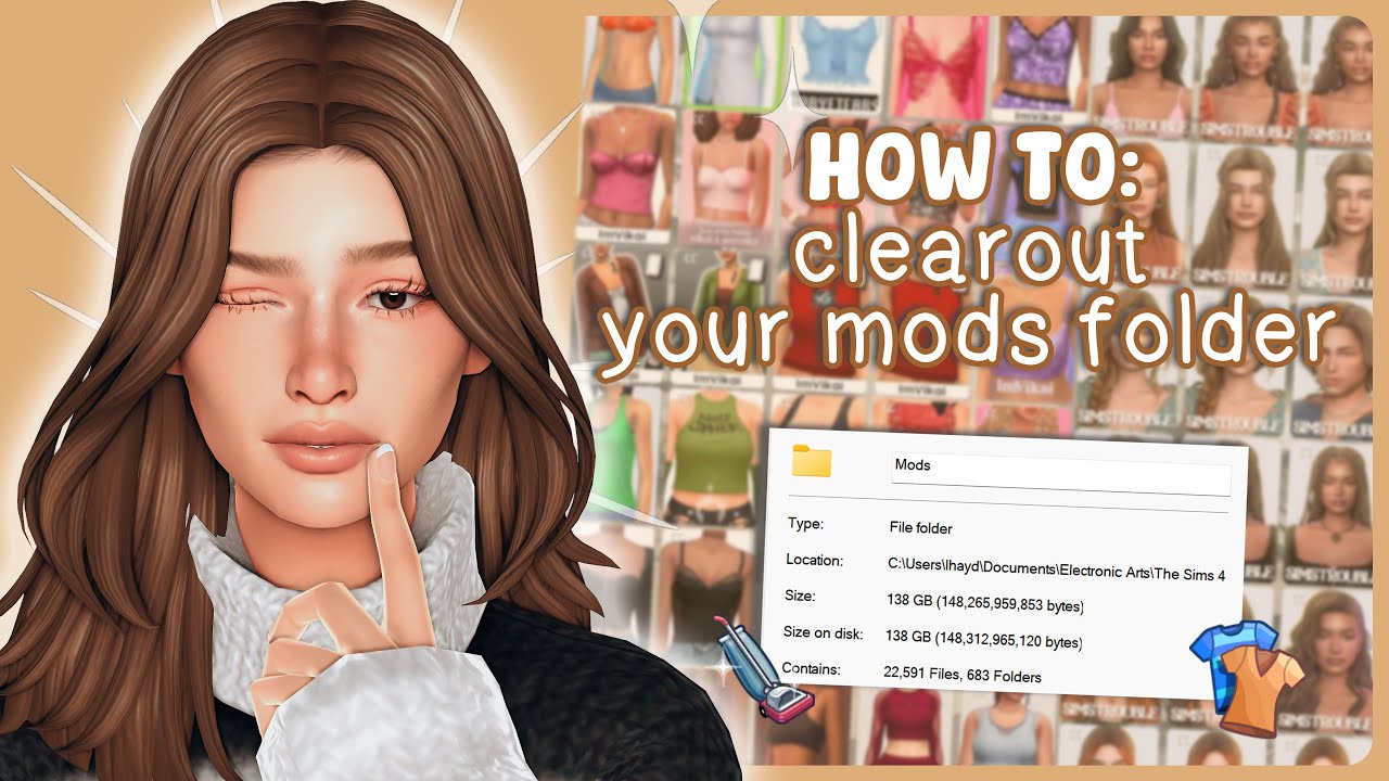 Reorganising My 130+GB Mods Folder Before the NEW PACK Drops! | Sims 4 Mods Folder Cleanout ...