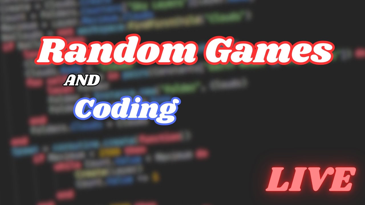 Sunday Games and Game Development! - YouTube