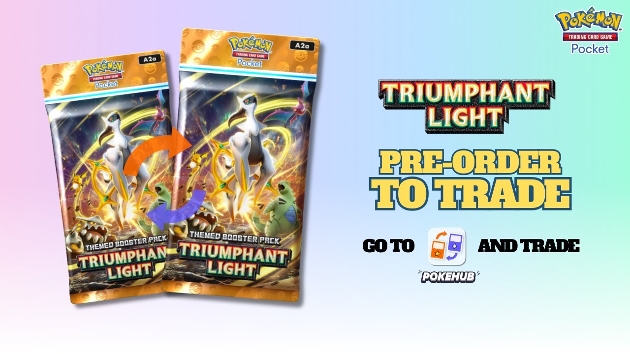 Pokémon TCG Pocket: Triumphant Light (A2a) Card Pack Now Available to ...