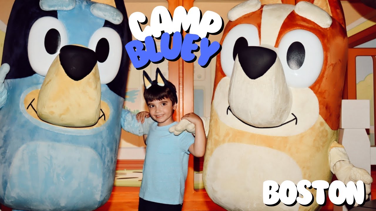 A Trip to Camp Bluey Boston! - YouTube