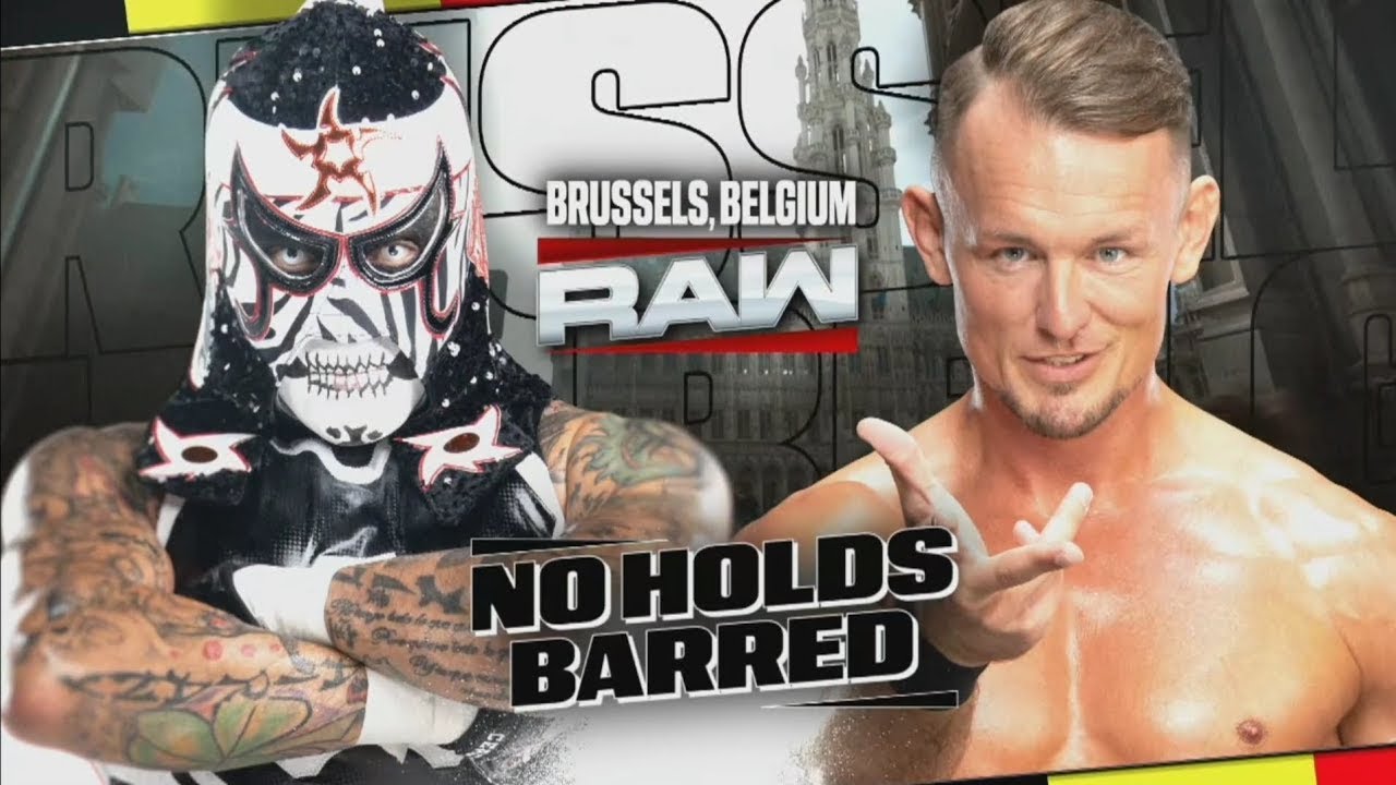 Penta Vs Ludwig Kaiser - No Holds Barred Match Parte 2 - WWE Raw 17/03 ...