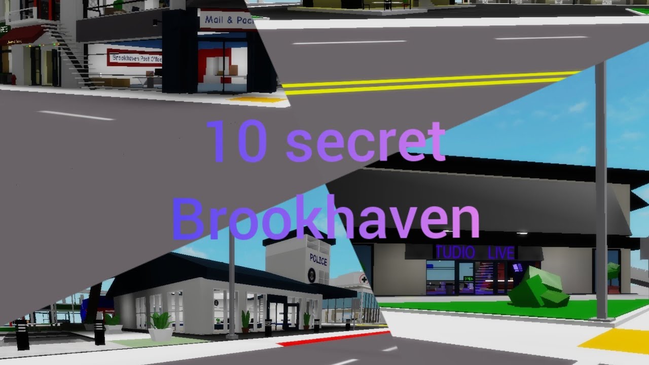 10 secret brookhaven part 1 - YouTube