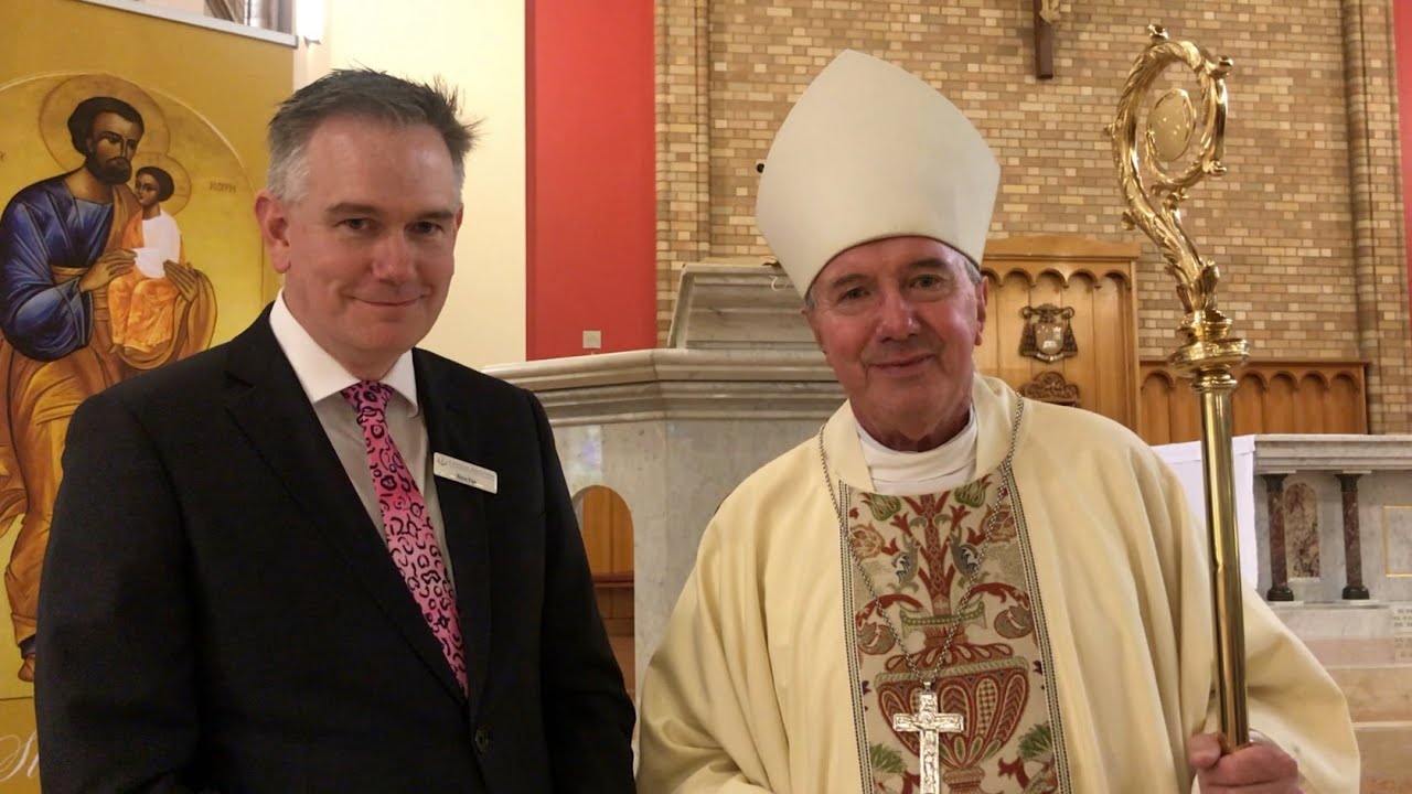 Archbishop Christopher Prowse and Director of Catholic Education Ross ...