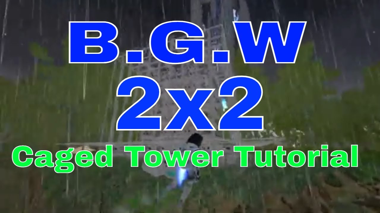 Ark - Free Style Speed Build Tutorial | 2x2 Caged tower | (Bobs Gone ...