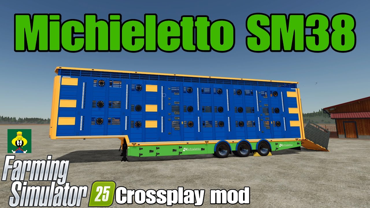 Michieletto SM38 / FS25 crossplay mod - YouTube