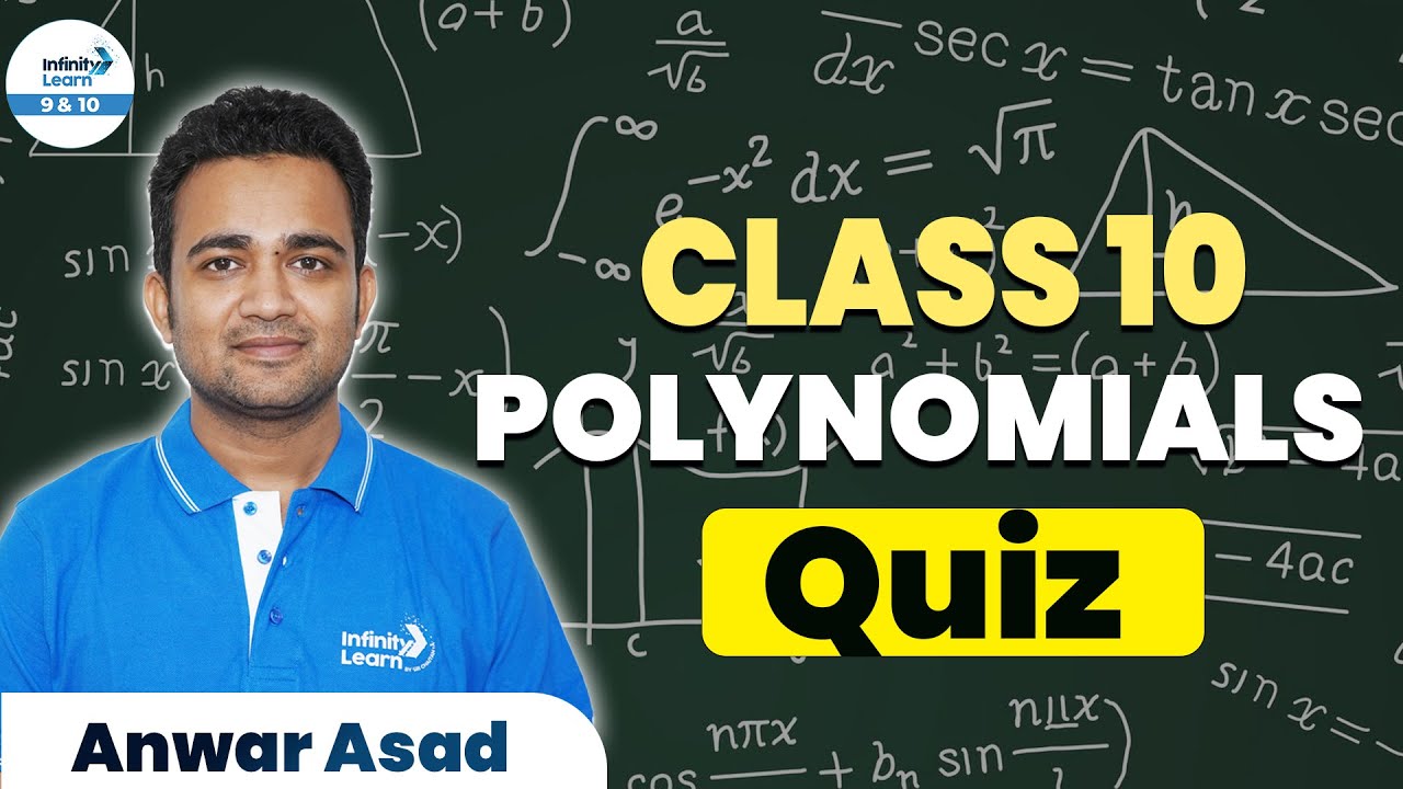 Polynomials quiz || Class 10th Mathematics || #Grade10 ...