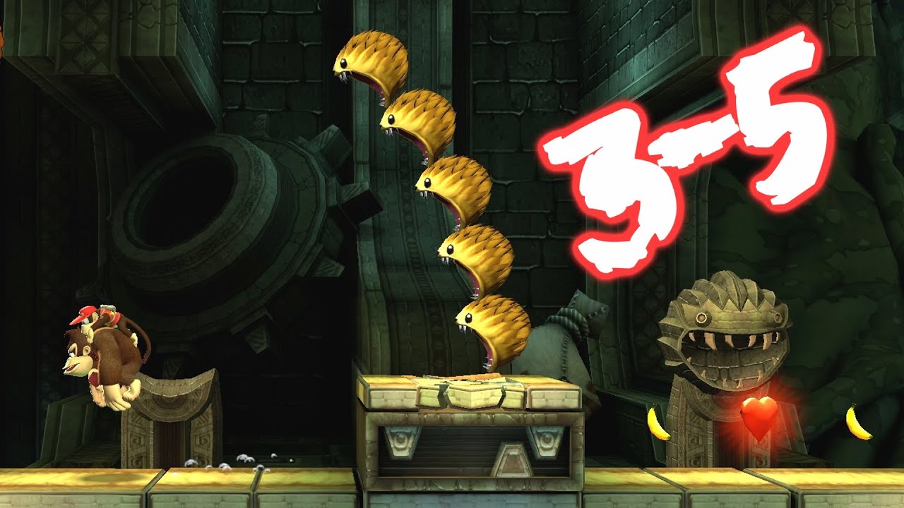 3-5 Itty Bitty Biters All Collectibles Guide - Donkey Kong Country ...