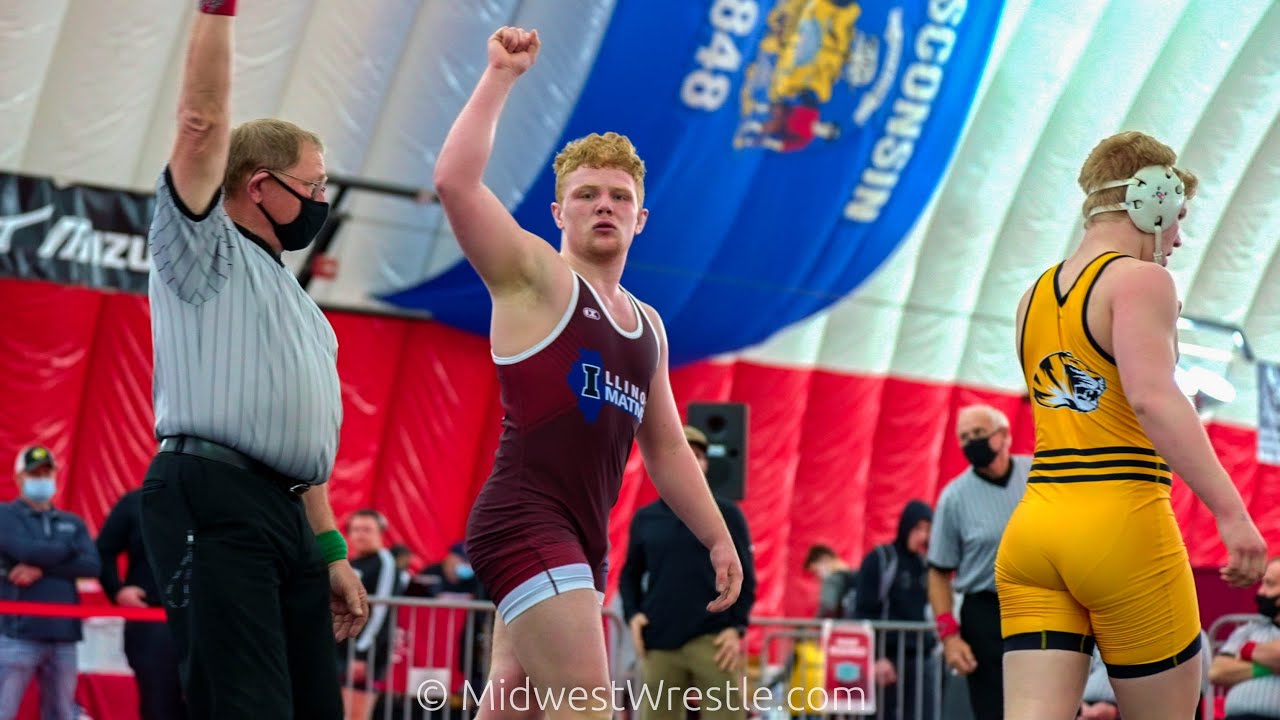 182 Championship – Andrew Wenzel of Dakota IL over Ian Smith of Lake ...