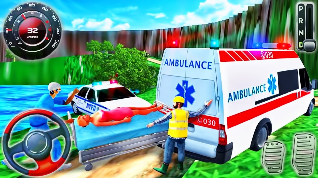 Ambulance Rescue Mission Simulator 2020 - Crazy Offroad Emergency Van ...