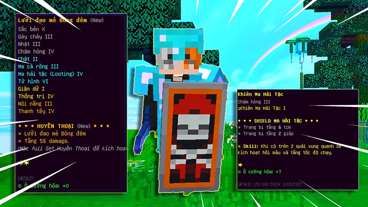 SKYBLOCK SIÊU RÈN I #5 HÀNH TRÌNH XÂY DỰNG SET GIÁP CÀY CHAY !! - YouTube