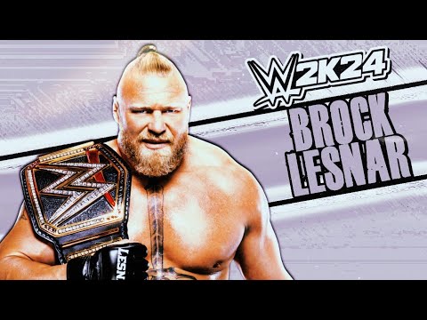 WWE 2K24 - Brock Lesnar Signatures and Finishers - YouTube