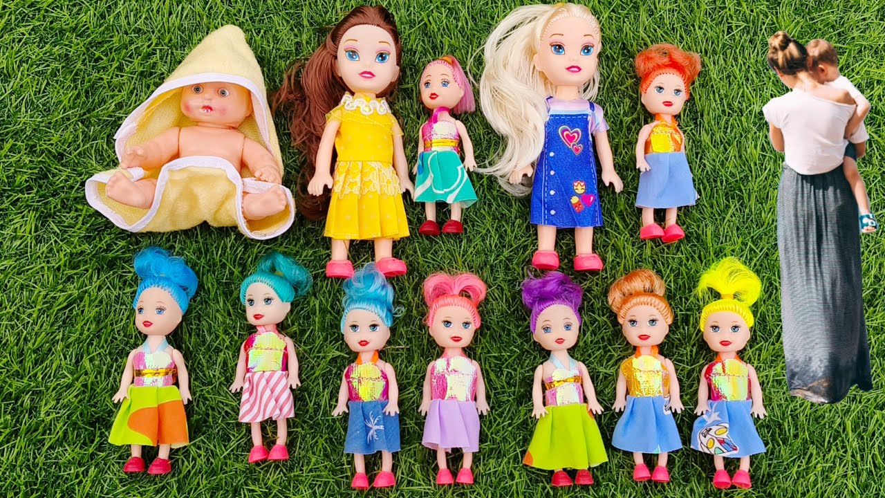 Unboxing Tiny Tots Dolls | Pretty Sister Dolls Satisfying Toys Review ...