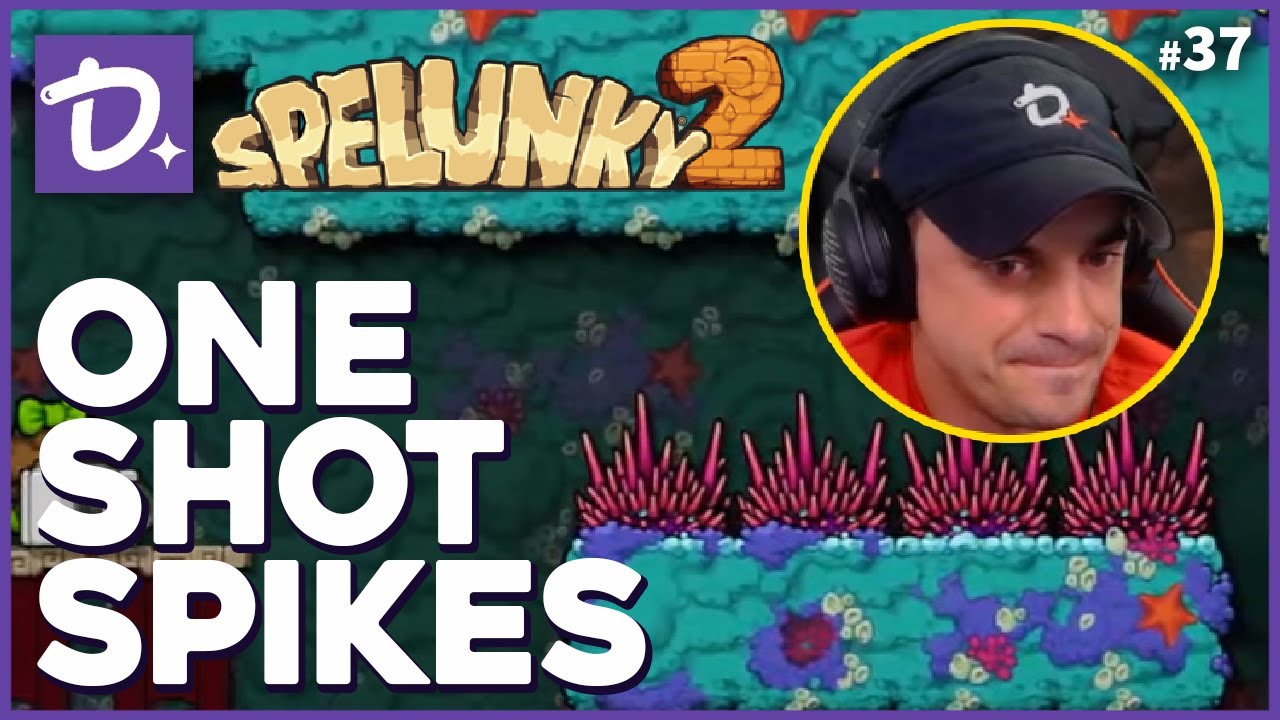 Spelunky 2 - ONE SHOT SPIKES - #37 - YouTube