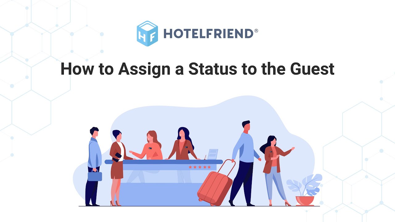 How to assign a status to the guest - YouTube