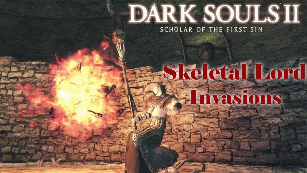 Dark Souls II Skeletal Lord Invasions - YouTube