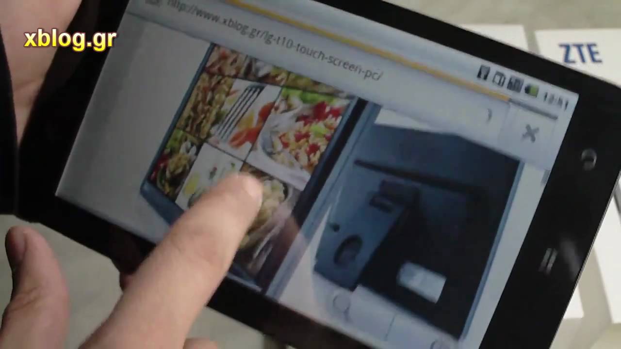 Tablet ZTE V9 Pad Power On | xblog.gr - YouTube