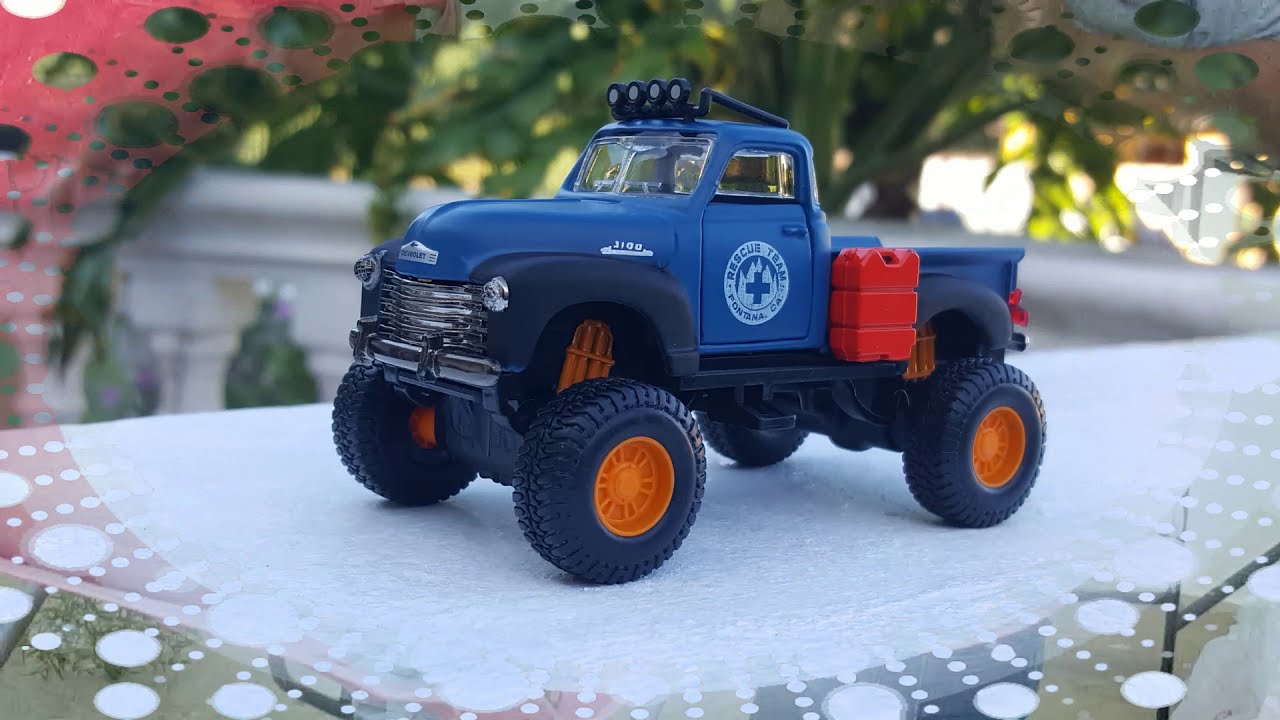 53 Chevrolet 4x4 Rebels Pickup 3100 Truck Off Road Tough Gears - YouTube