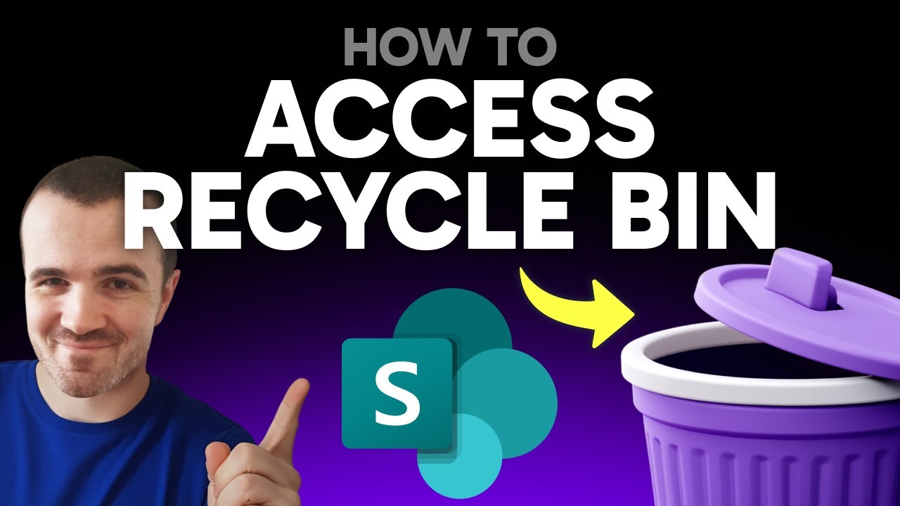 How to Access the SharePoint Recycle Bin (Step by Step) - YouTube