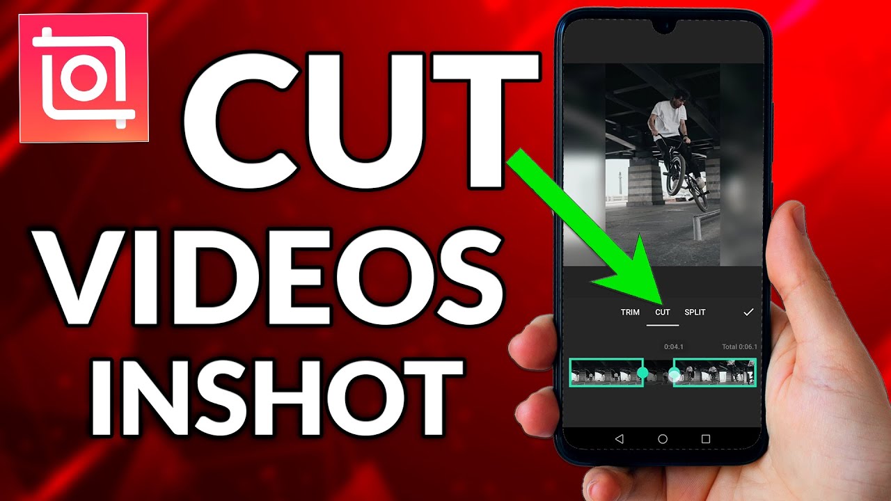 How To Cut Video In InShot App - YouTube