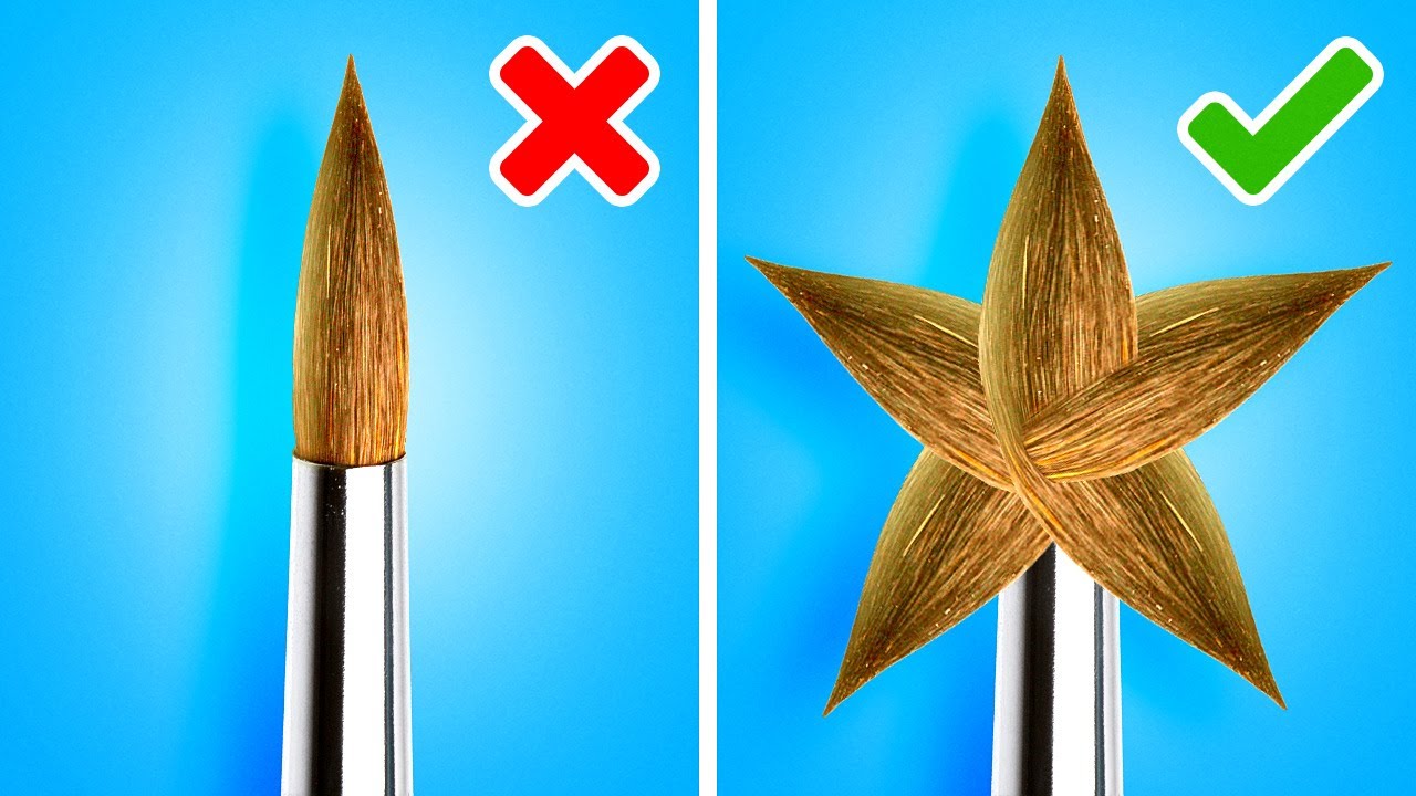 Easy Ways to Create Amazing Pictures || Painting Tricks You Should Know ...