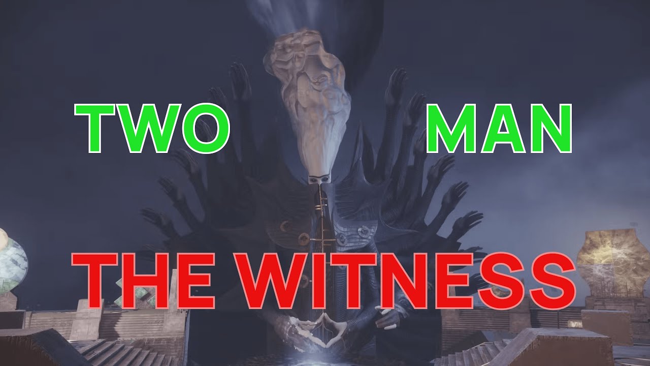 2 Man The Witness, Salvation's Edge Raid Boss - YouTube