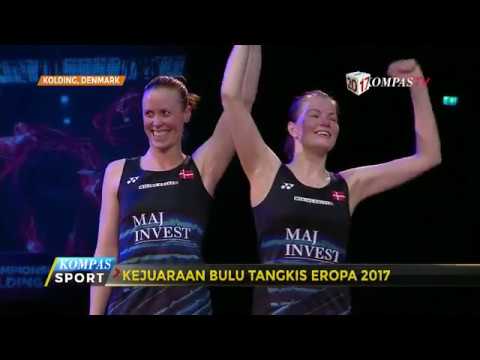 Denmark dan Inggris Boyong Gelar Badminton Eropa 2017