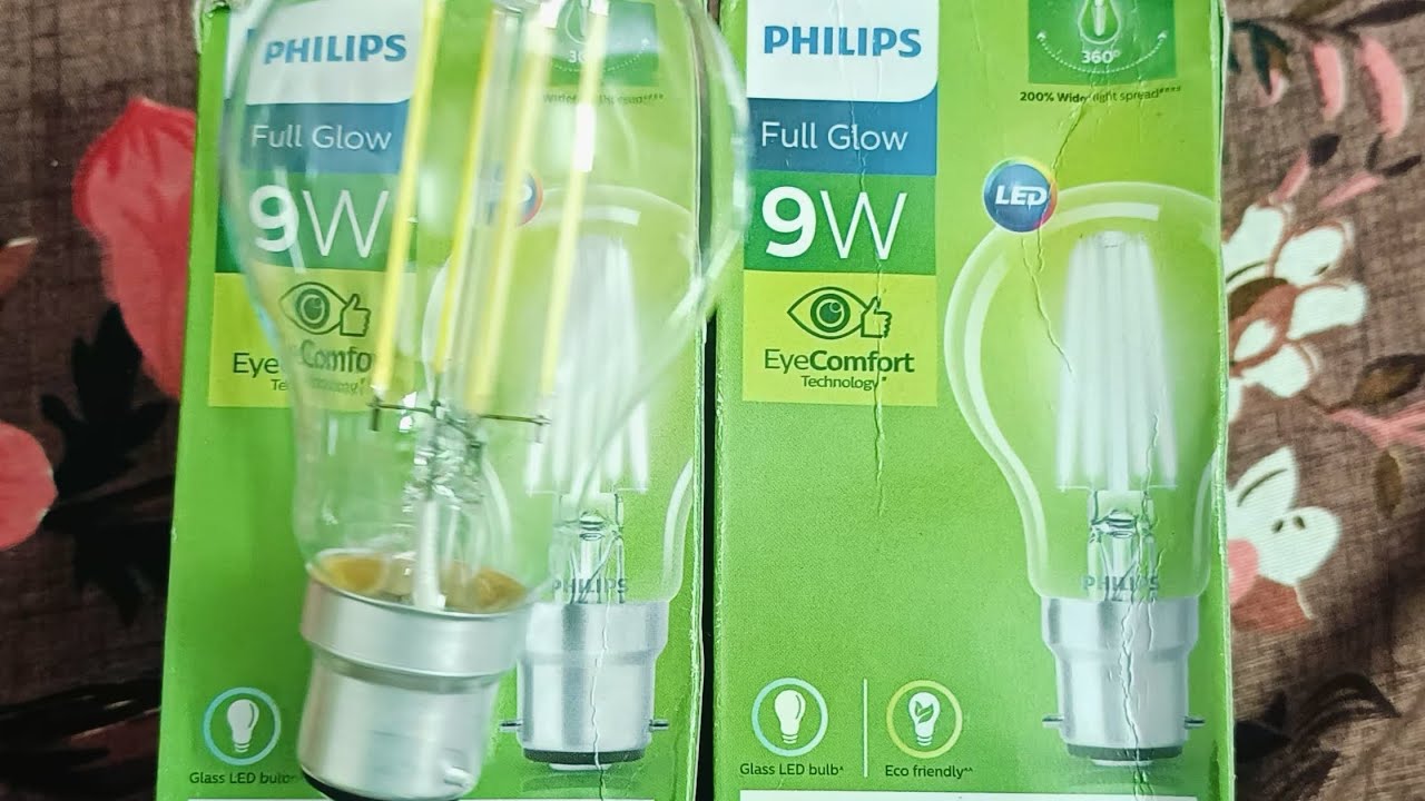 PHILIPS FULL GLOW LED BULB 💡 - YouTube