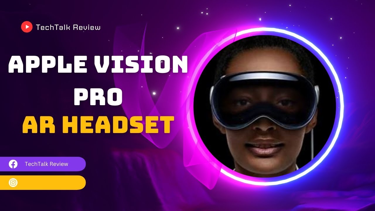 Apple Vision Pro AR Headset - YouTube