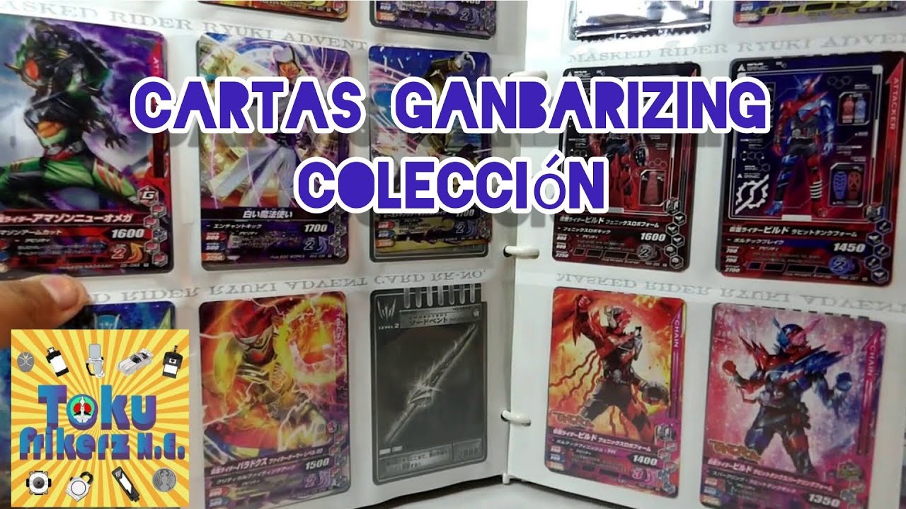 Colección Cartas Ganbarizing | Kamen Rider Ganbarizing Arcade ...