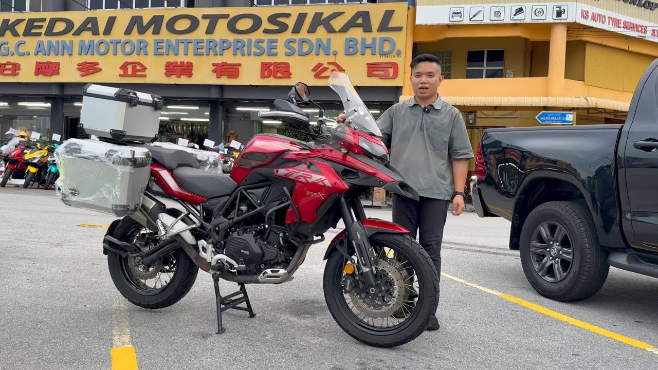 Muka 100 ! 1 Year Warranty ! 2021 Benelli Trk502x Trk502 Adventure V2 3 ...