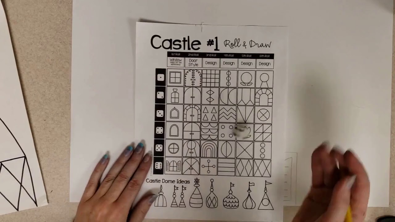 Mary Blair Castle Drawing - YouTube