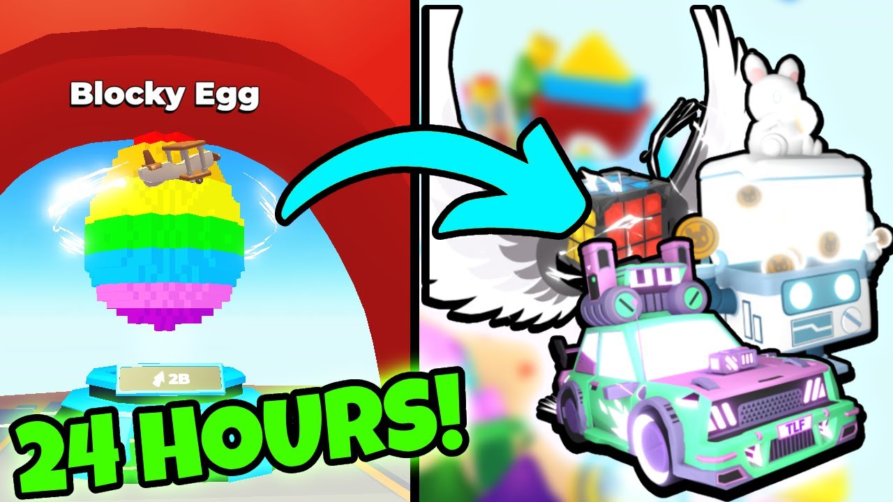 🍀Hatching The Block Egg For *24 HOURS* In Tapping Legends Final! - YouTube