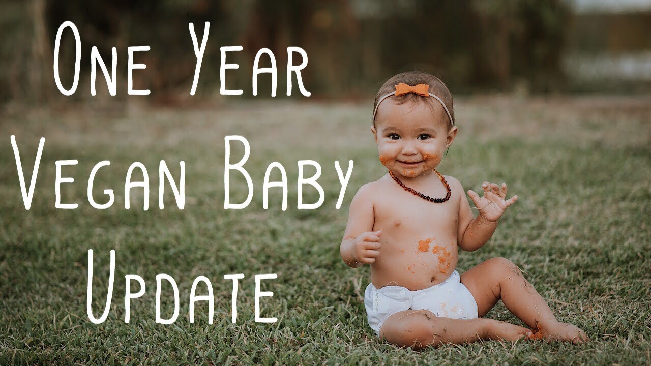 One Year Vegan Baby Update - YouTube