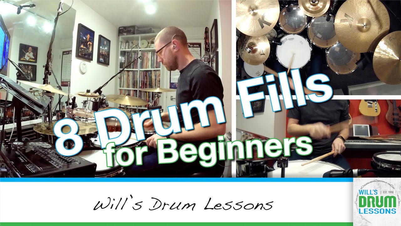 Eight Drum Fills for Beginners - YouTube