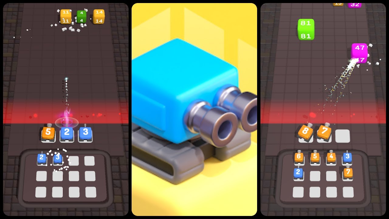 Block Defense Mobile Game | Gameplay Android & Apk - YouTube