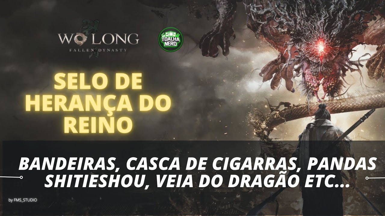 Wo Long | Todos Os Colecionáveis | Selo De Herança Do Reino (Cigarras ...