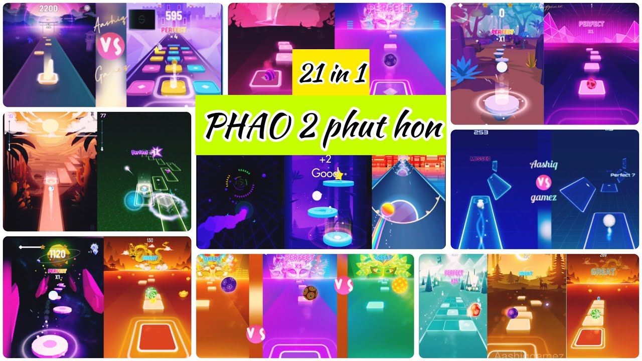 PHAO 2 PHUT HON !! Tileshop | hop ball | colorhop | smashcolors ...