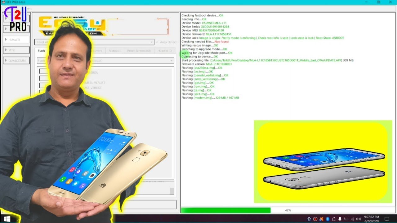 Huawei phone software flashing guide | eft dongle Se phone Kese flash ...