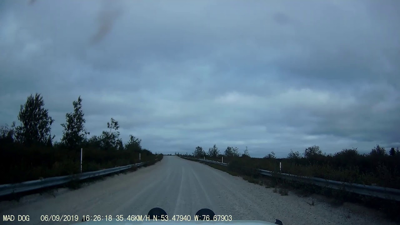 Day 2 - Sakami bridge - Trans-Taiga Road - YouTube